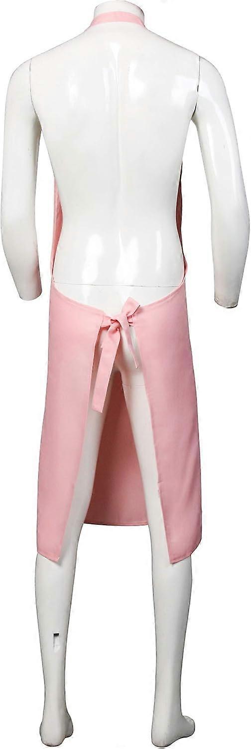 Food Wars Shokugeki no Soma Apron Isshiki satoshi Pink Kitchen Apron ...