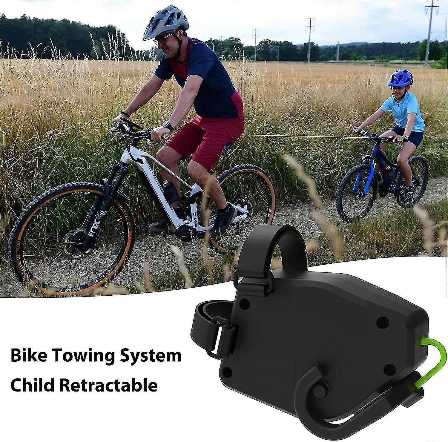 Bike Towing System Child Retractable, Bike Trailer Hitch Connector ...