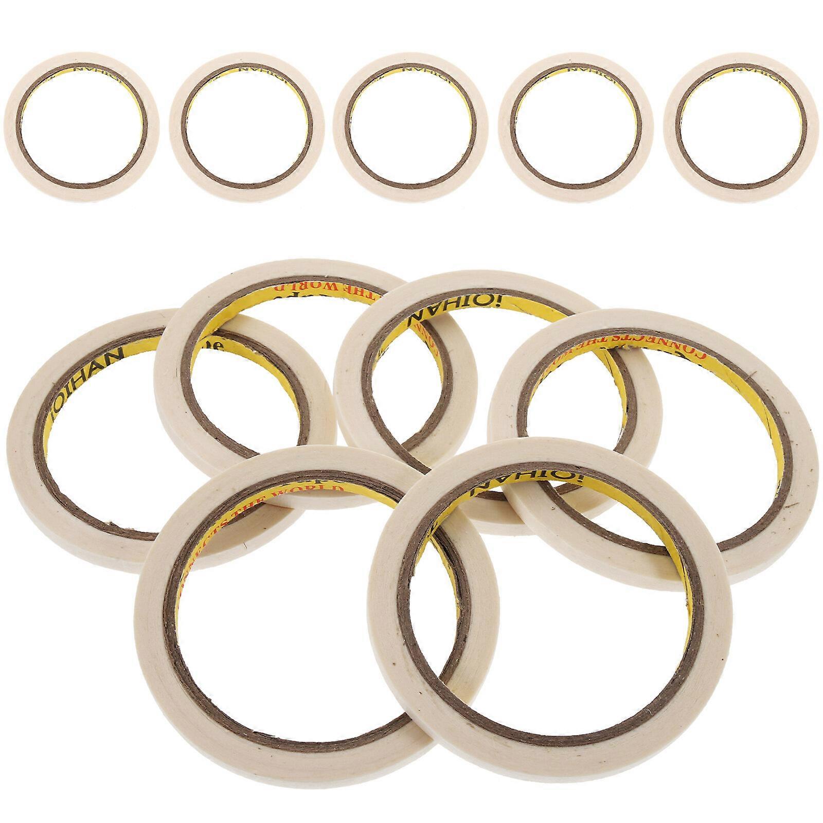 20 Rolls Masking Tapes Drafting Tape Painting Tape Labeling Tape DIY ...