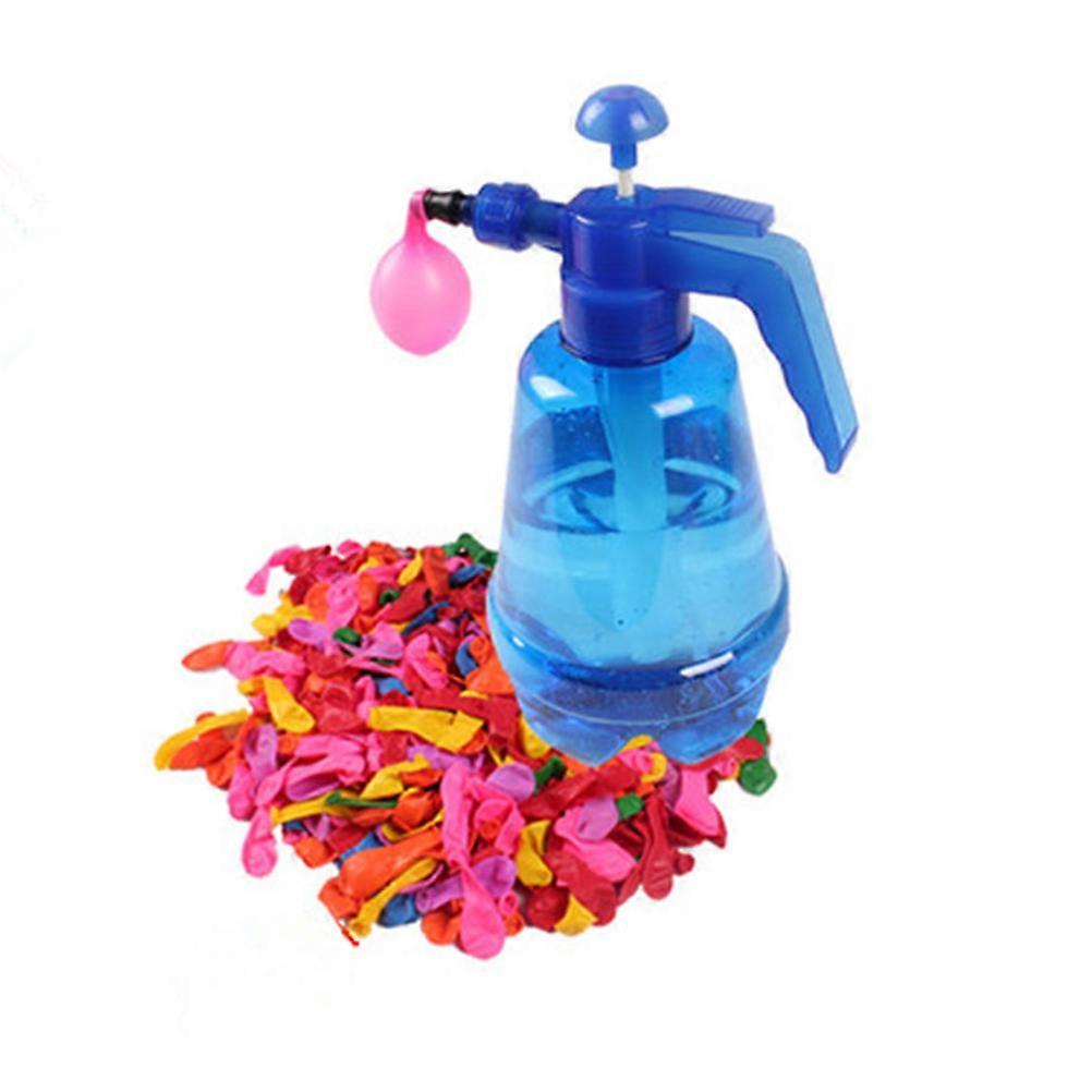 Portable Air Water Bomb Balloon Pump with 500 pcs Balloons for Kids ...