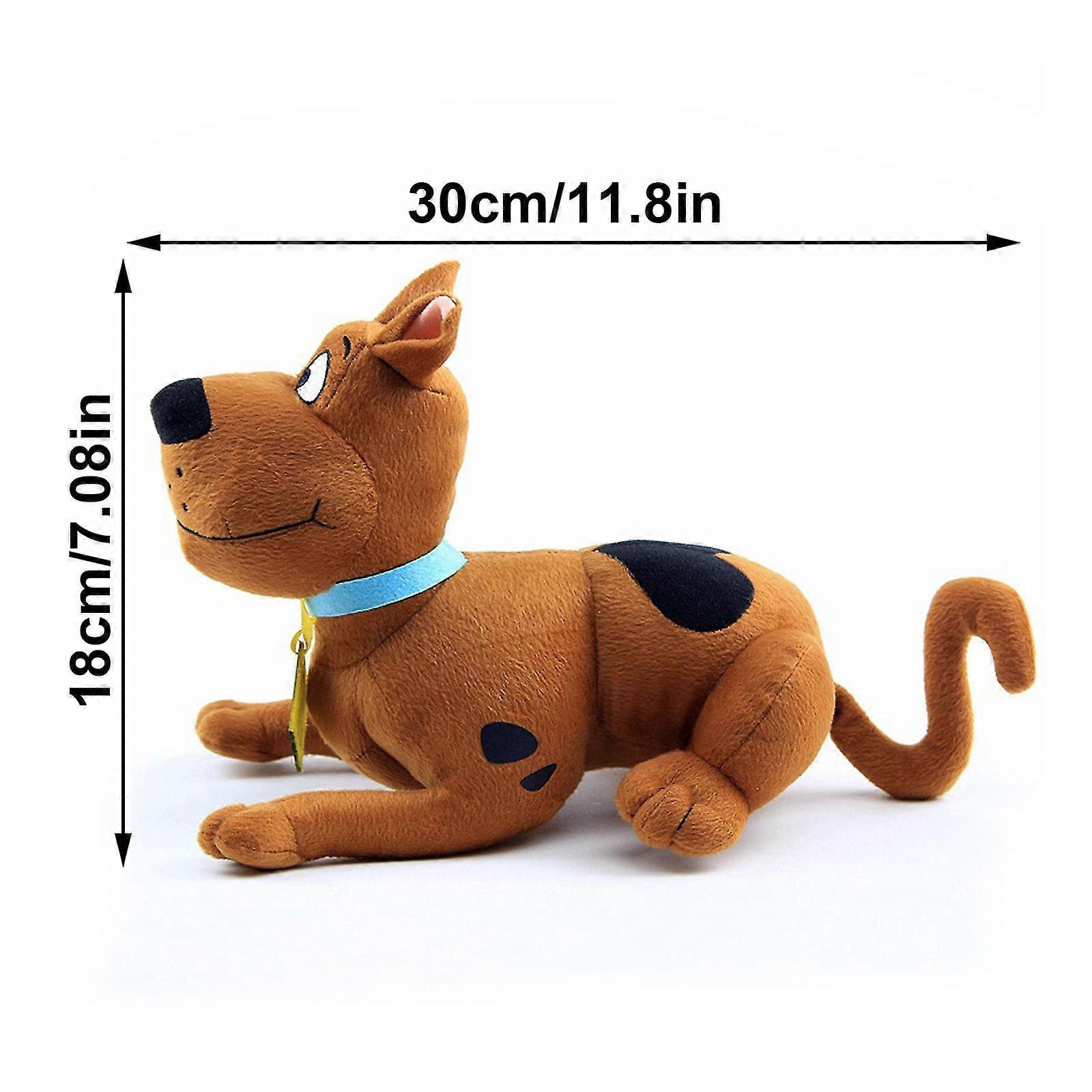 Scooby Doo Plush Brown Cartoon Dog Stuffed Animals,cute Lying Dog ...