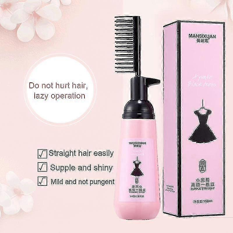 3 Sec Straight Hair Cream Hair Straightening Protein Treatment 1 Step ...