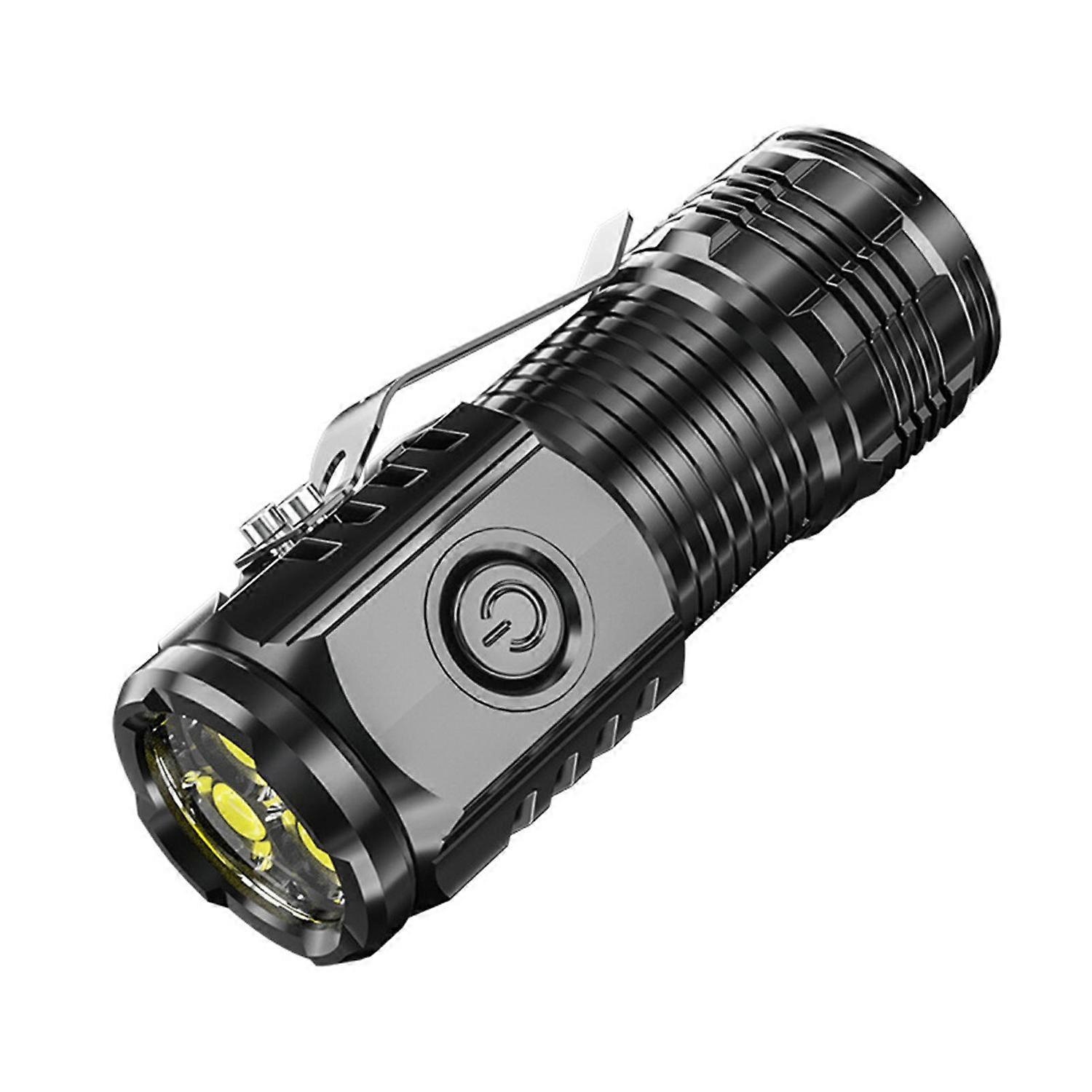 High Lumens Ultra-Bright LED Flashlight Waterproof Compact Size ...