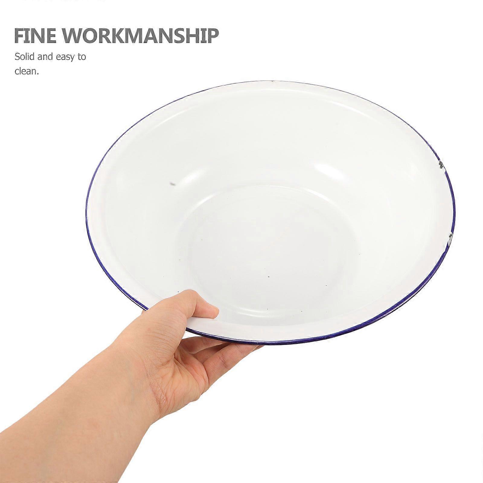 Enamel Foot Wash Basins, Old Fashioned Footbath Retro Foot Soak Basin ...