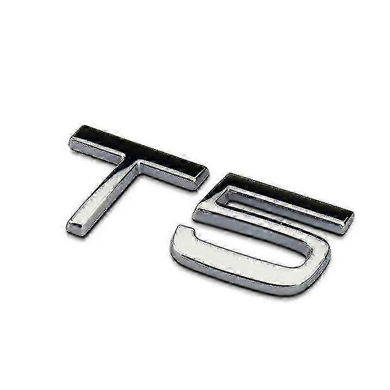 3d Metal Silver Logo Awd T5 T6 Emblem Car Trunk Decal suitable for ...