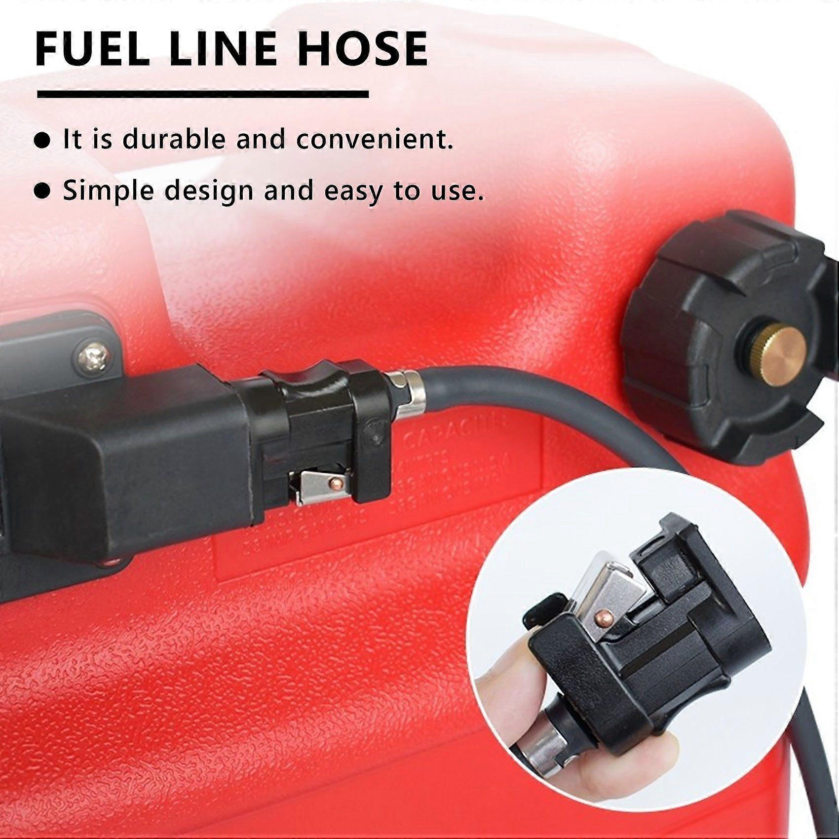 2M Fuel Line Hose Assy for Yamaha Outboard P-Rimer Bulb Connector ...