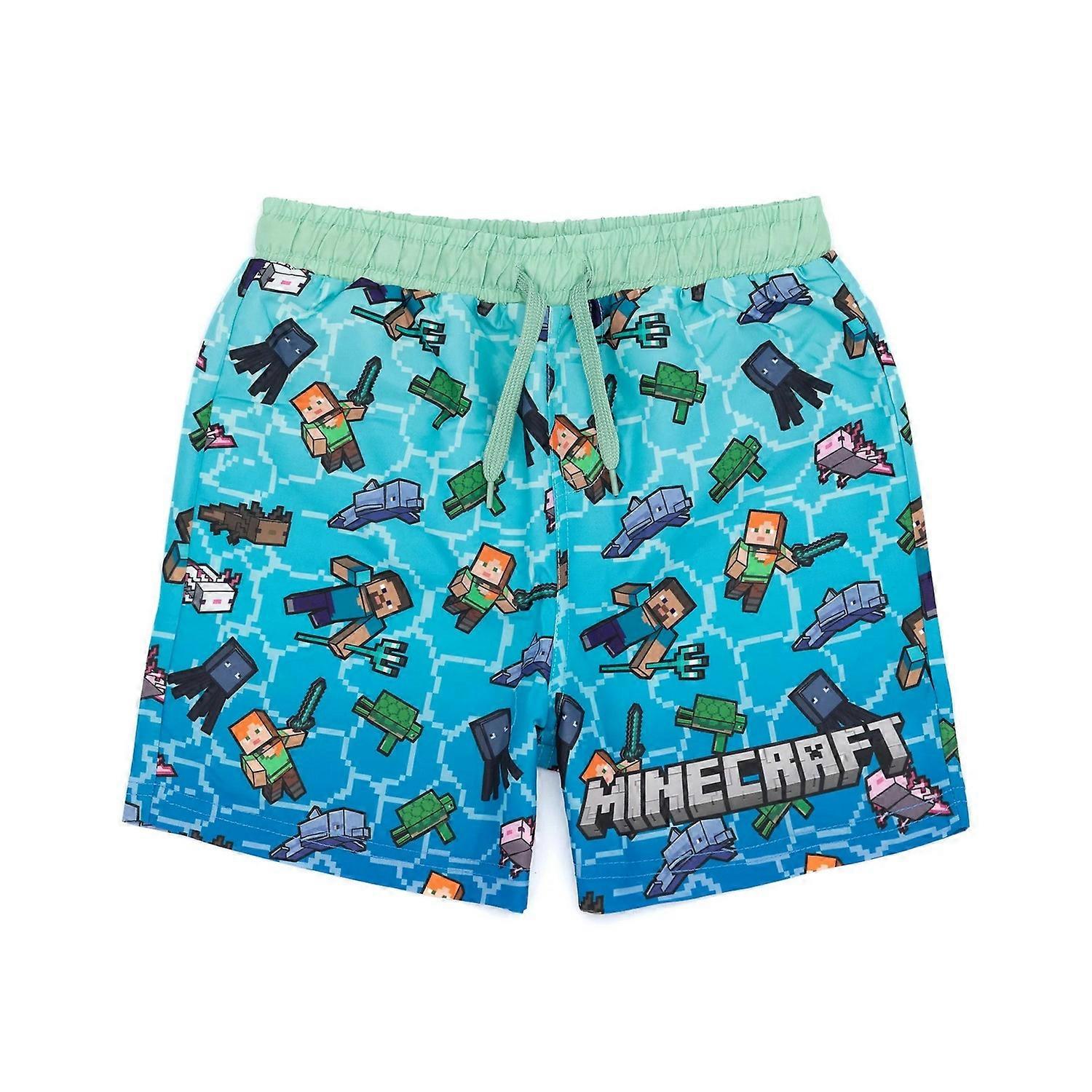 Minecraft Boys Swim Shorts | Fruugo UK