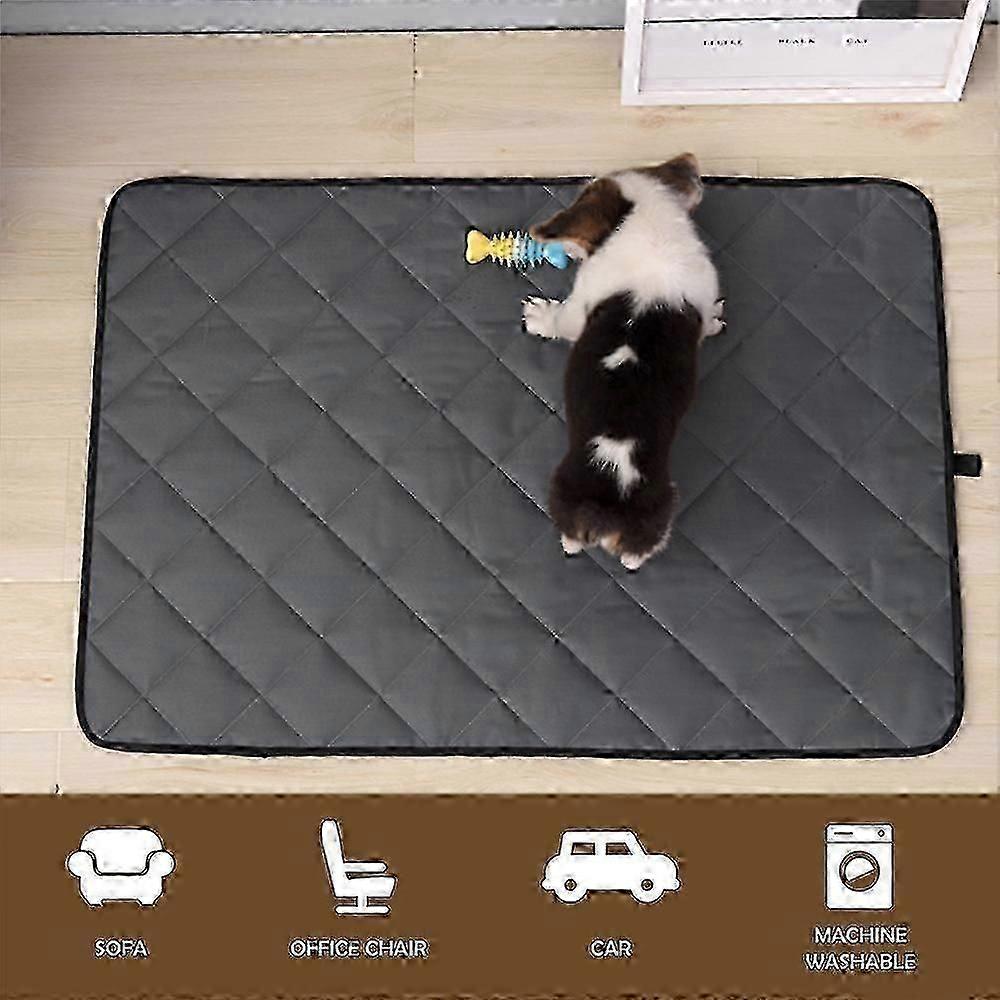 Chew-resistant crate pad for large dogs, nonslip indestructible mat for ...