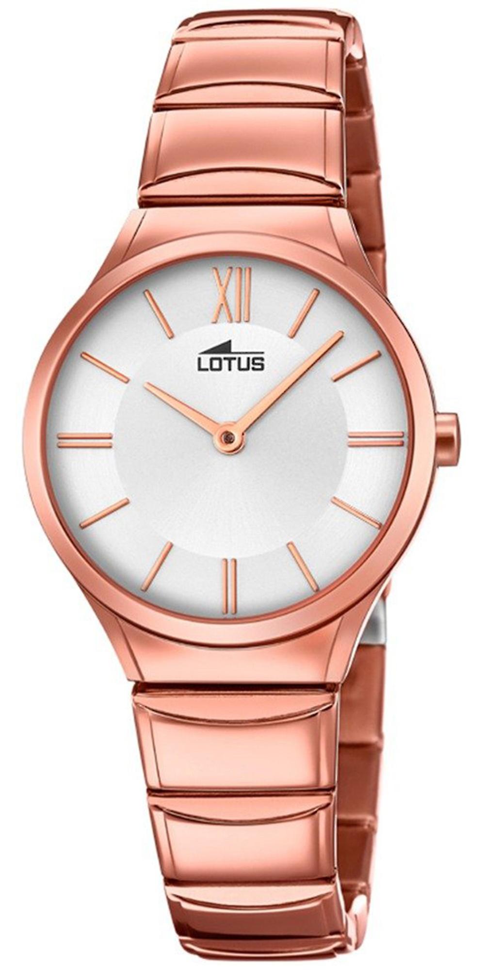 Lotus Quartz Analog Women's Watch with 18490/1 Stainless Steel Bracelet ...