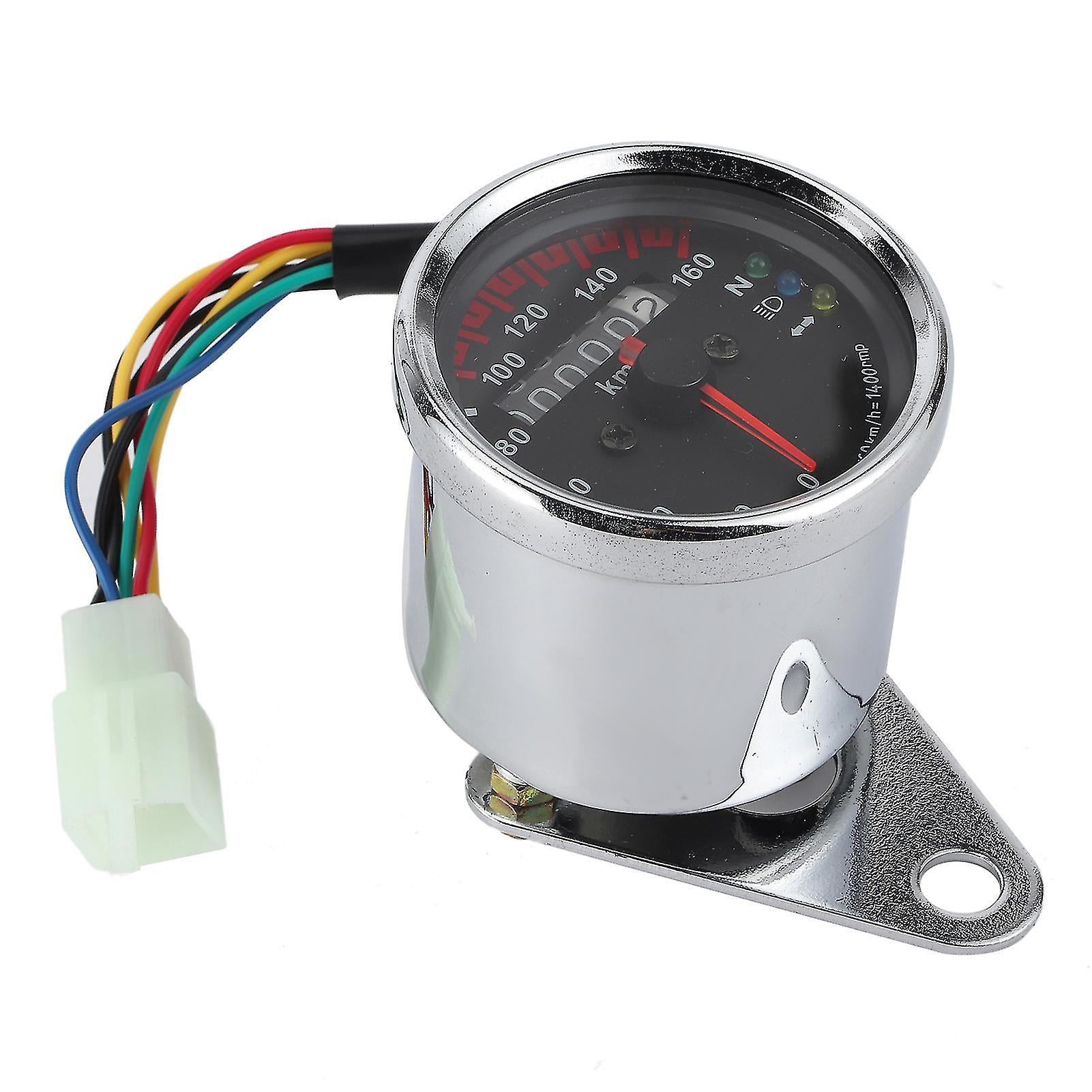 12V universal speedometer odometer with backlight fit for honda monkey ...