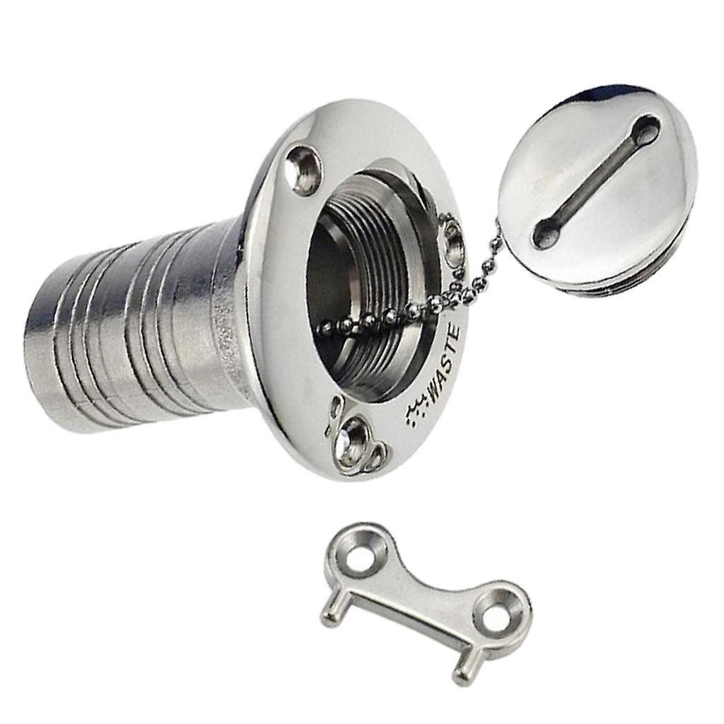 50mm Marine Boat Waste Tank Deck Fill Cap for Key 316 Stainless Steel ...