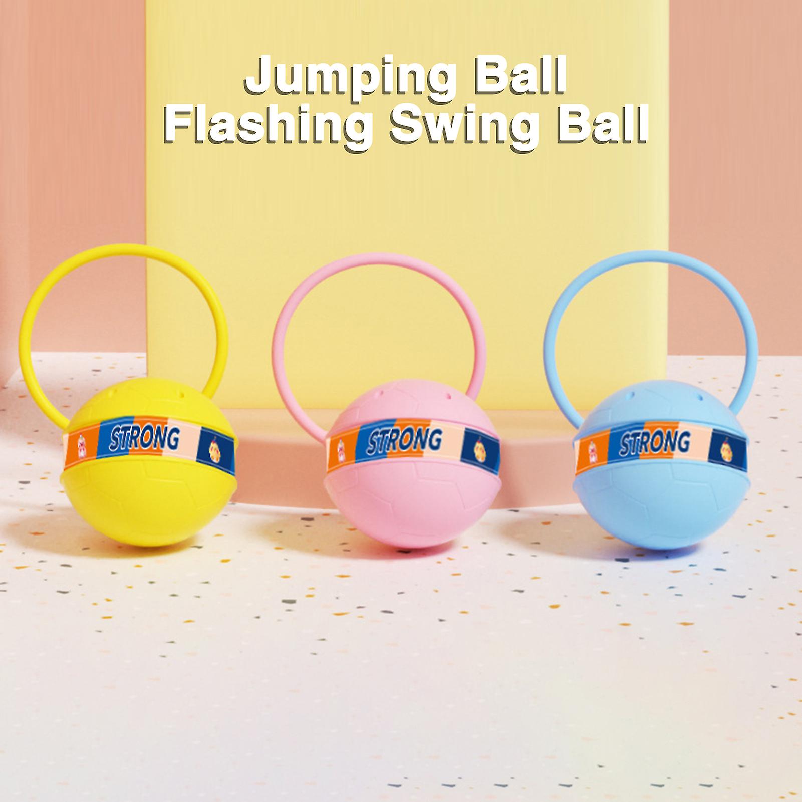 Glowing Bouncing Ball Lightweight Entertainment Ankle Skip Swing Ball ...
