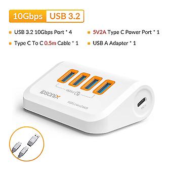 Idsonix Usb Splitter Usb 3.2 Hub 10gbps Type C Adapter Multi Ports Usb ...