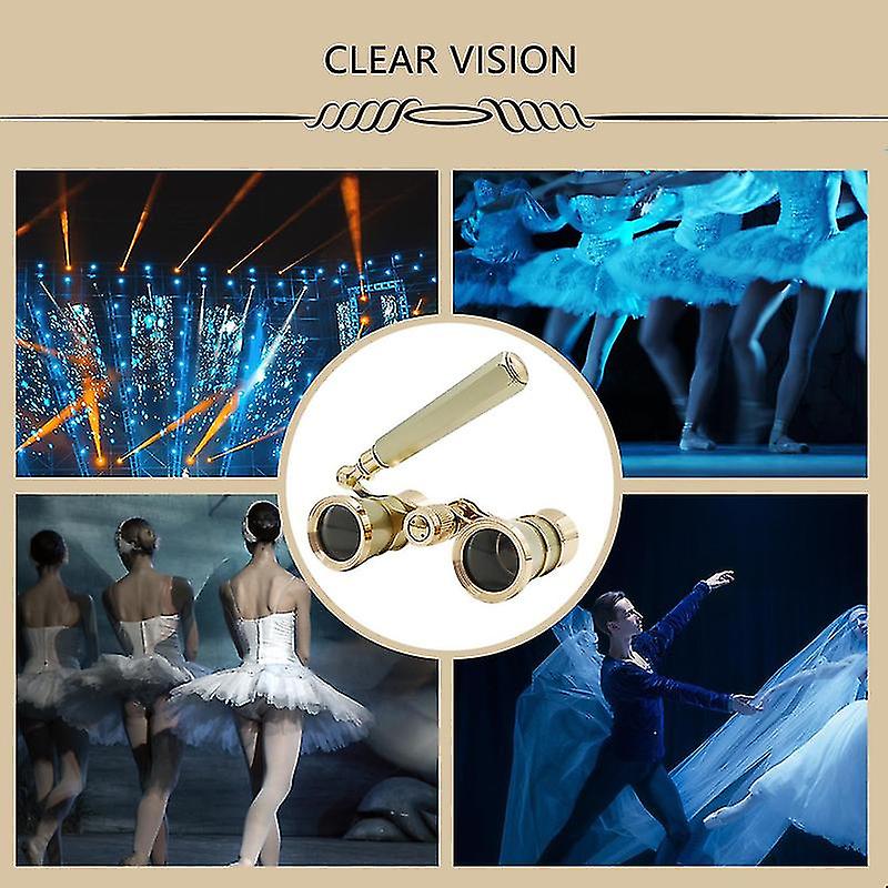 Theater Binoculars, Opera Glasses For Women Mini Binocular Compact With ...
