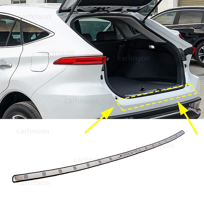 Car Accessories Rear Trunk Bumper For Toyota Harrier 2020-2024 Rear ...