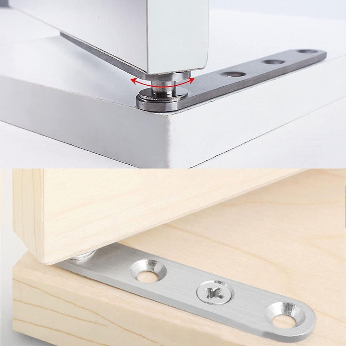 2 Pack Stainless Steel Pivot Door Hinge, 360 Swivel, Down Swing,10*1 ...