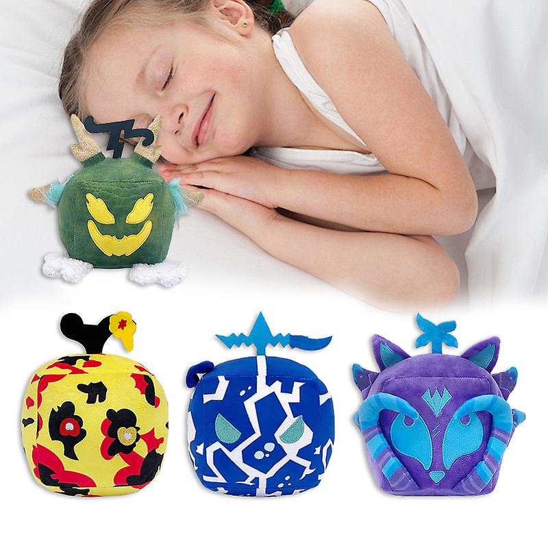 Cartoon Box Plush Toy Game Inspired Fox Dragon Earthquake Magma Plushie ...