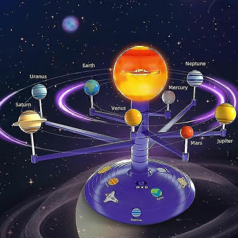 Solar System For Kids - Talking Astronomy Model Kit with 8 Planets ...