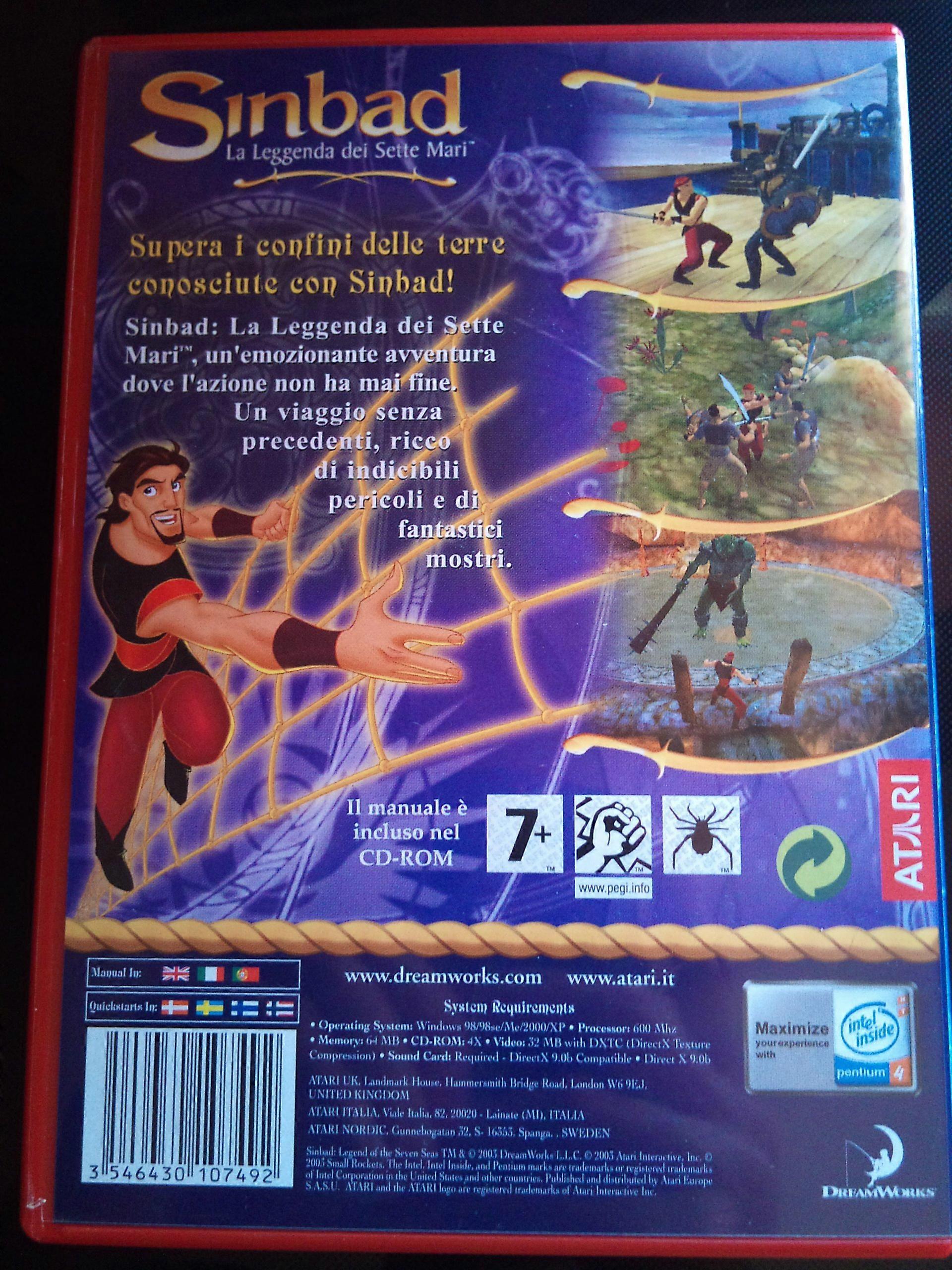 Sinbad Legend of the Seven Seas - PC - New & Sealed | Fruugo AU