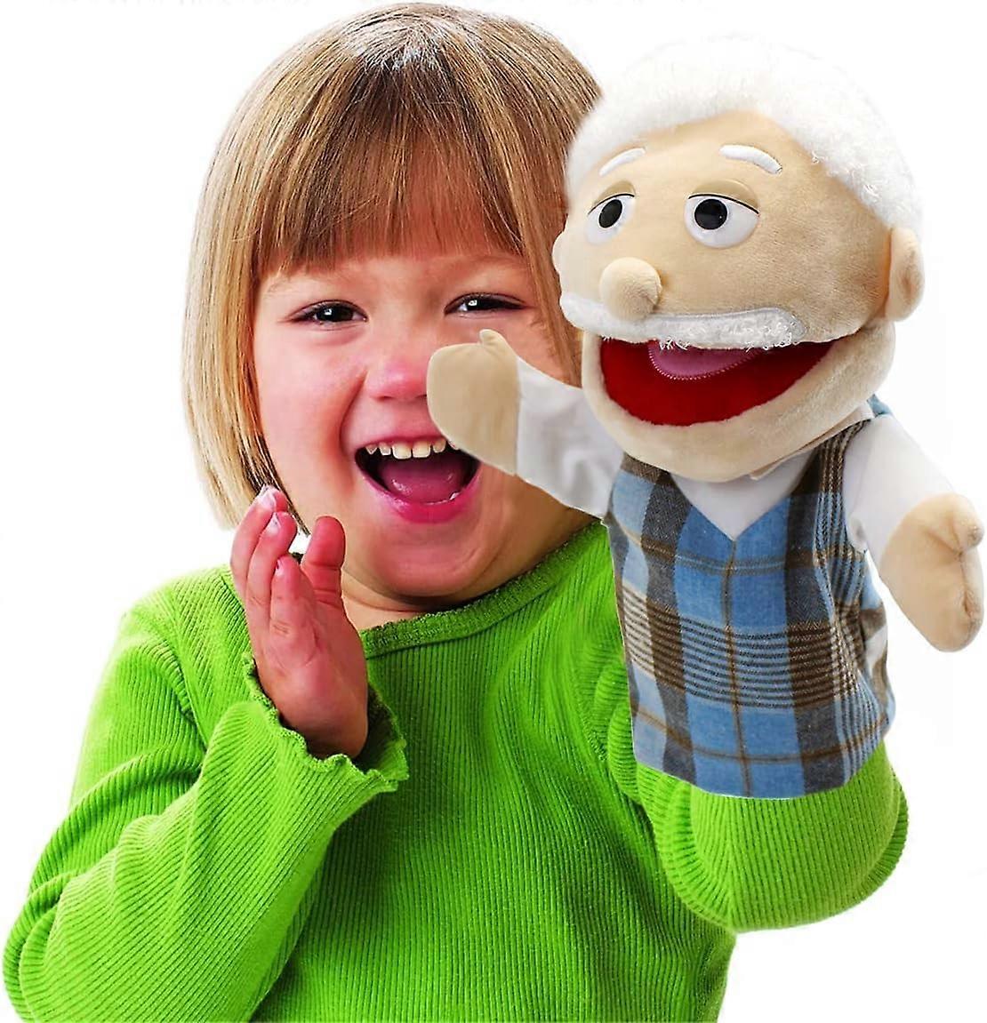 Family Hand Puppets,Puppets for Kids Role Paly Family Members 13.4 INCH ...
