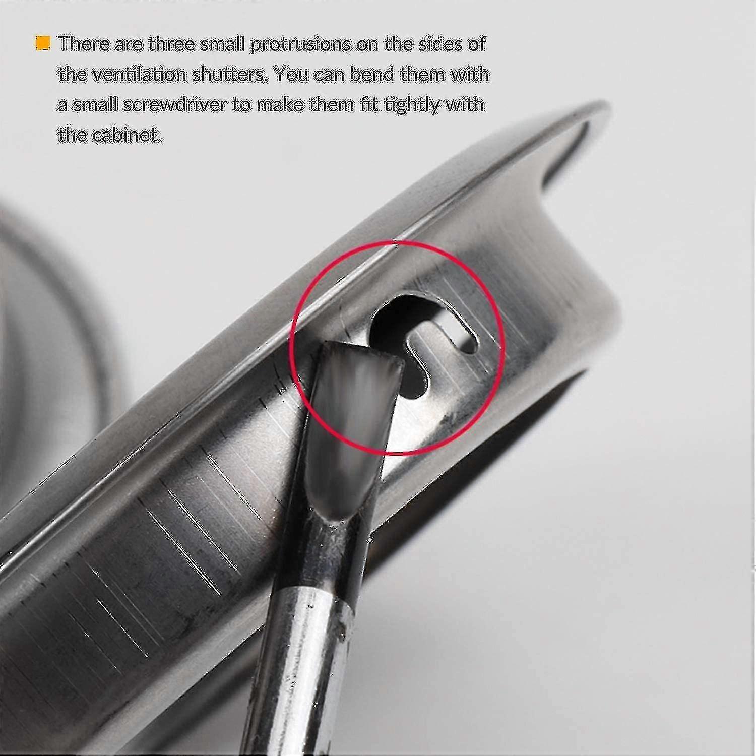 30 Pack 53mm Round Stainless Steel Air Vent Holes Round Shaped Air Vent ...