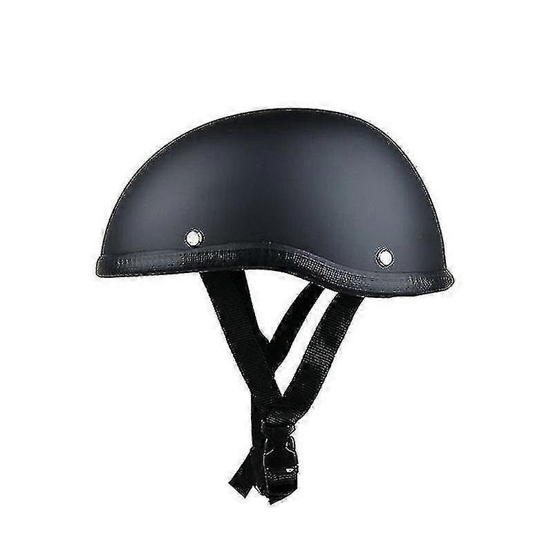 Skull Cap Motorcycle Helmet Vintage Half Face Helmet Retro German Style ...