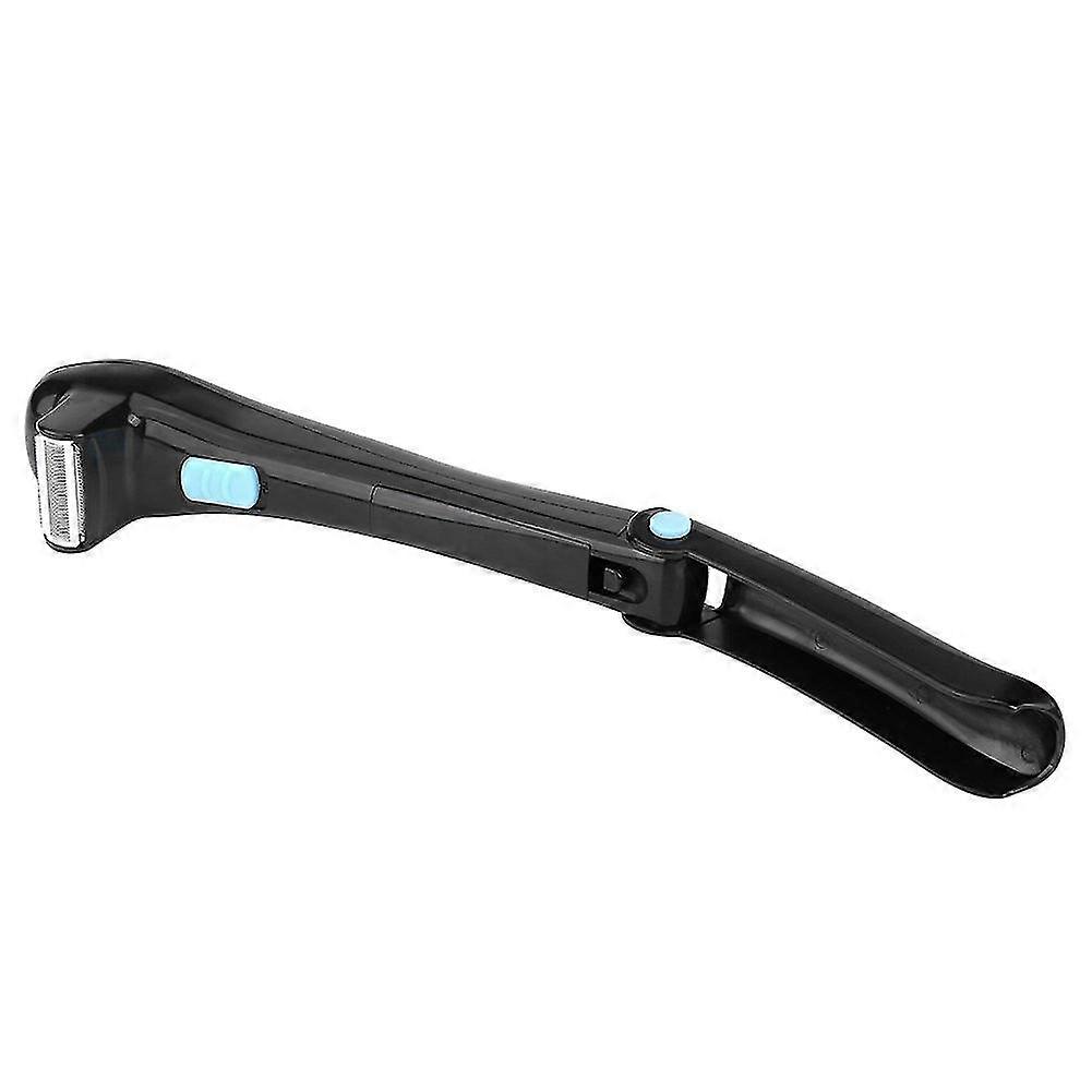 Men Electric Back Hair Shaver Depilation Manual Cordless Foldable Body ...