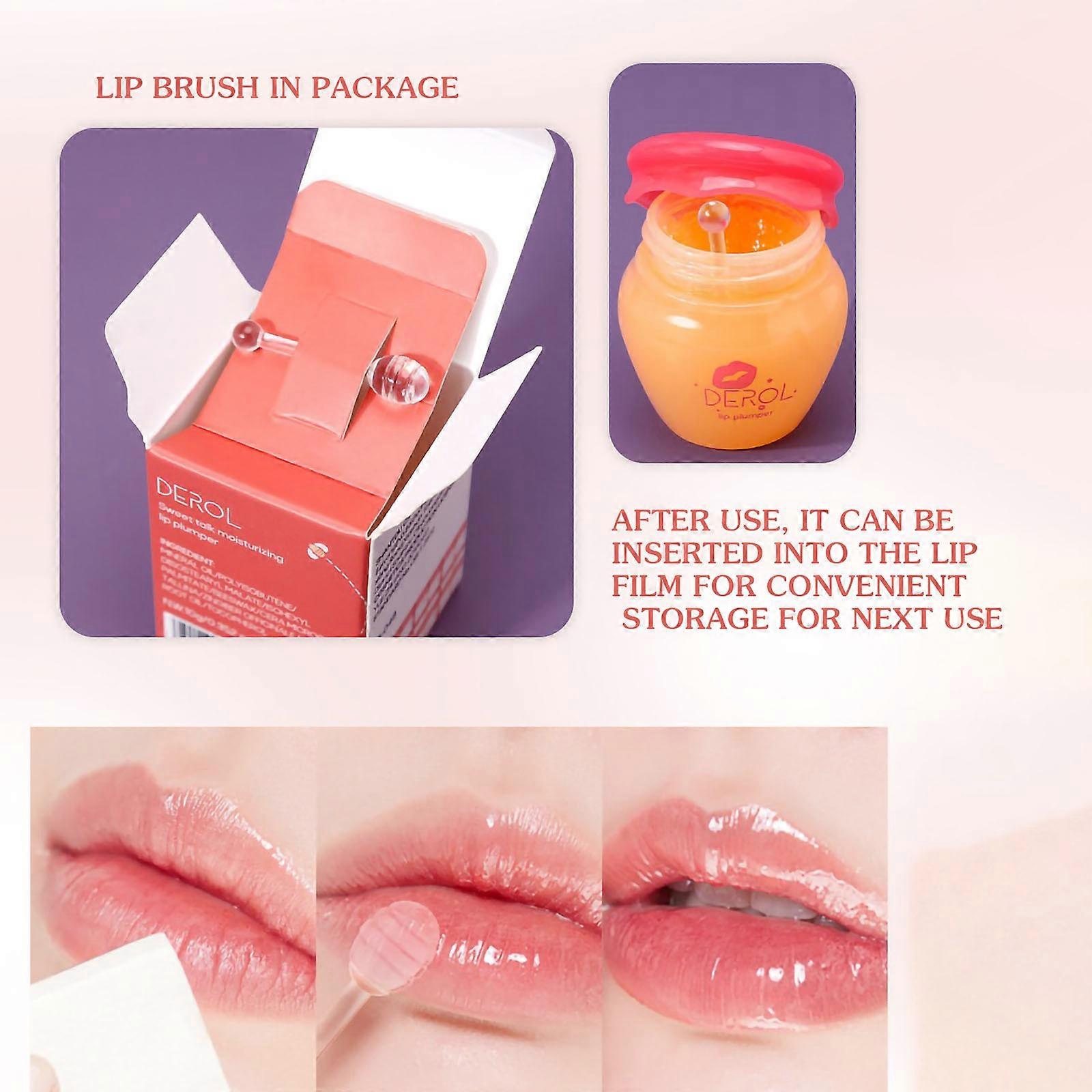 Ginger Lipstick Moisturizes Lips Natural Lip Enlargement Mask | Fruugo UK