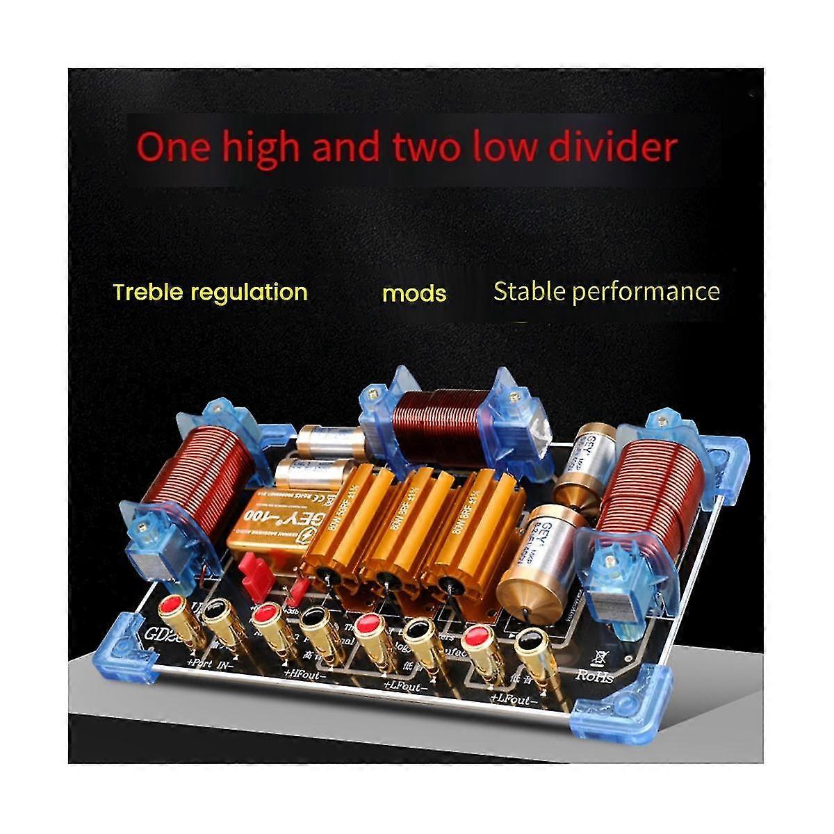 2200w Audio Frequency Divider Two Way Speaker Crossover 15 18 Inch ...
