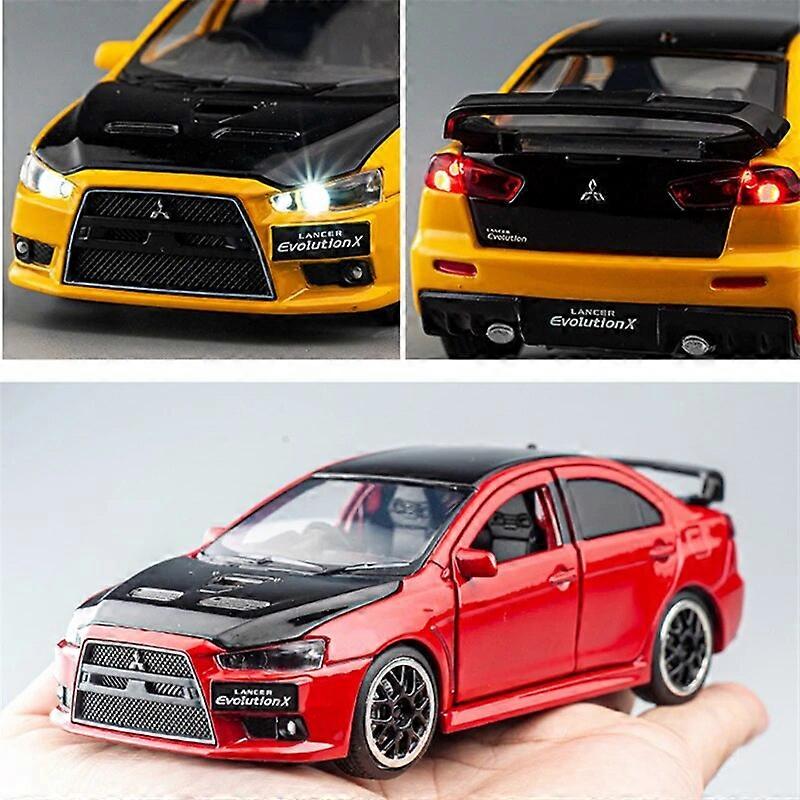 1:32 Mitsubishis Lancer Evo X 10 Alloy Racing Car Model Diecast Metal ...