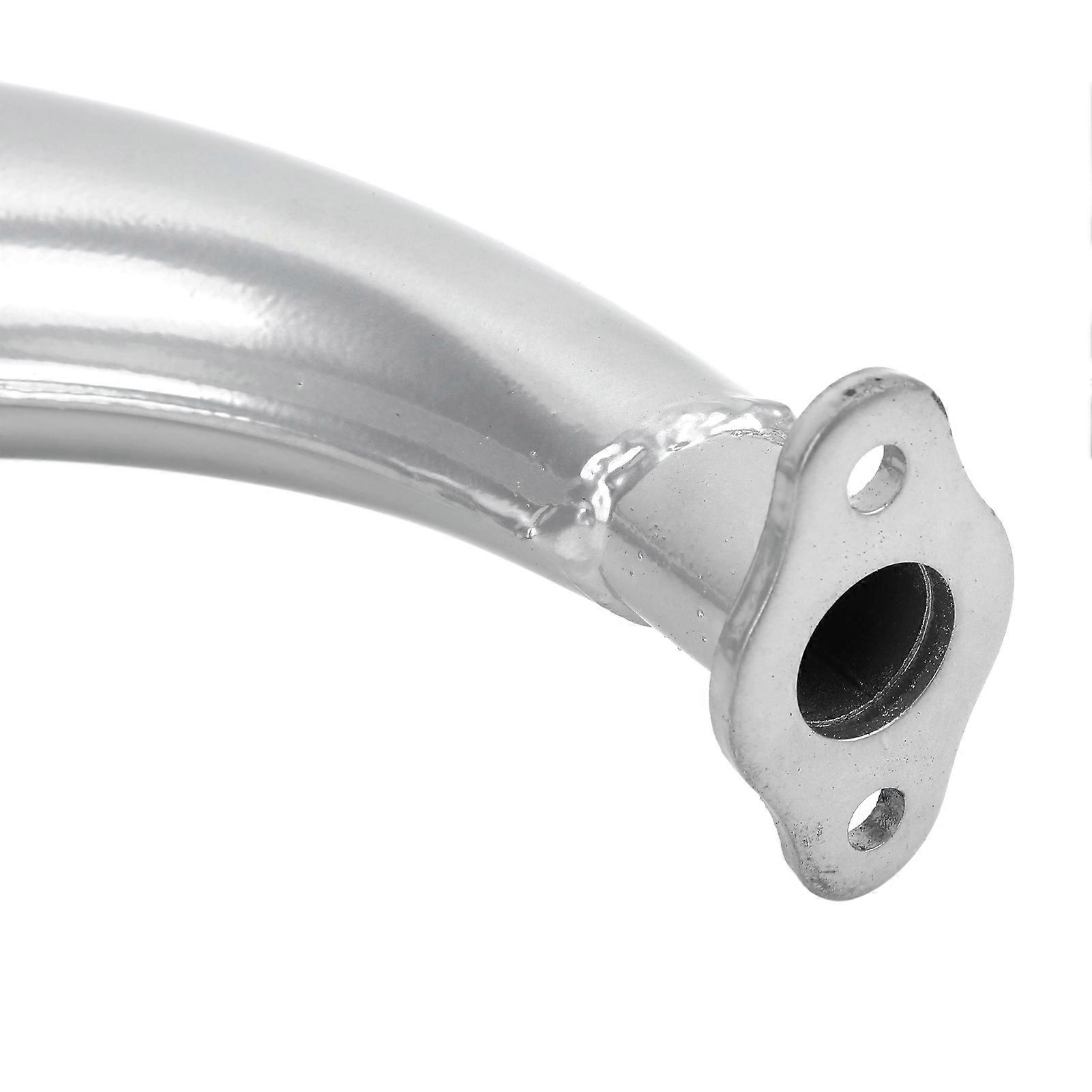 Motor Bikes Muffler Exhaust Pipe Black for 2 Stroke 49cc 60cc 66cc 80cc ...