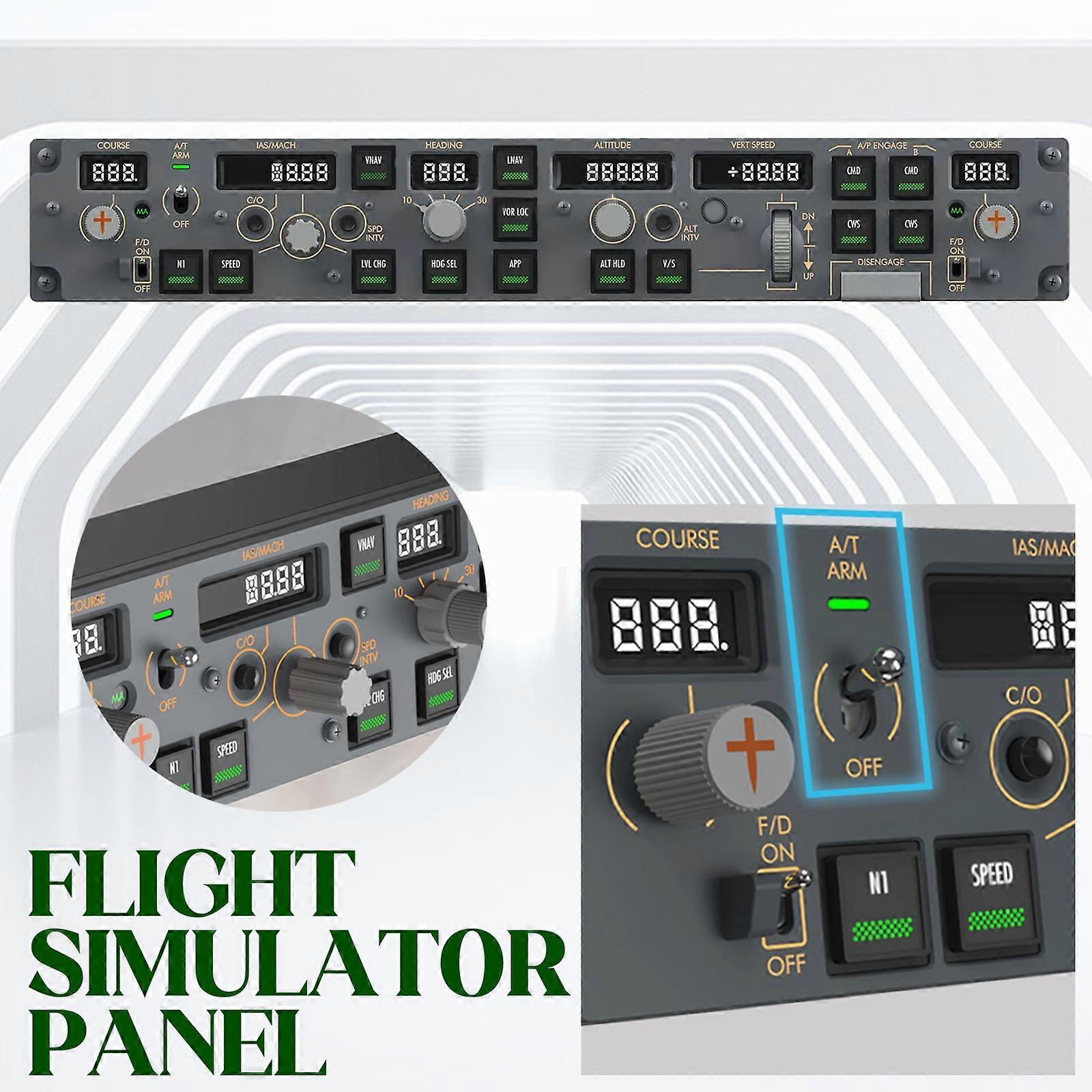Simplayer MCP Control Panel Flight Simulator Panel for B737 NG/MAX ...