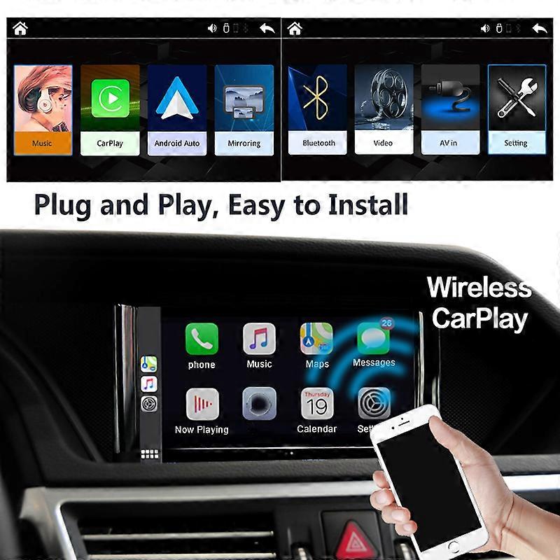 For Becker Navigation,Wireless CarPlay NTG4.5,For Mercedes A180 A200 ...