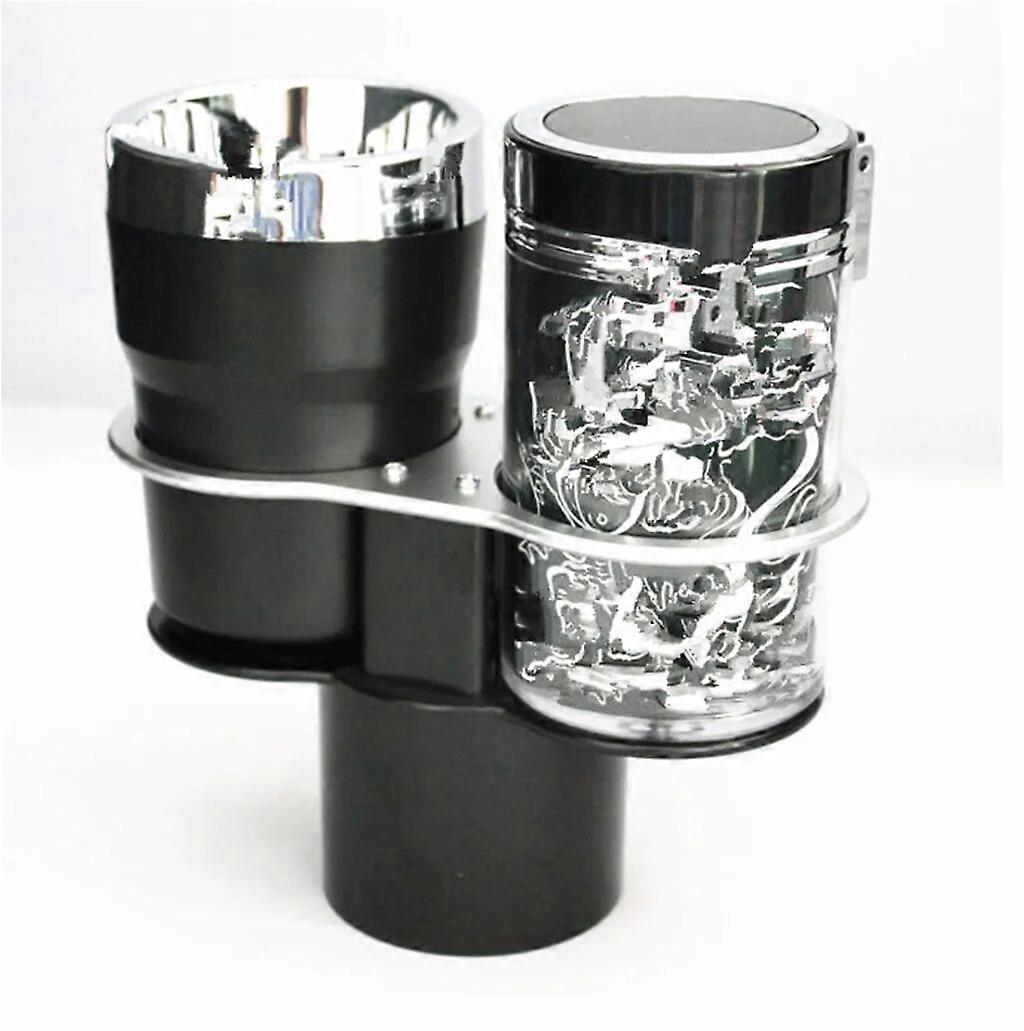 Double hole car accessories cup holder / beverage rack mounting for ...