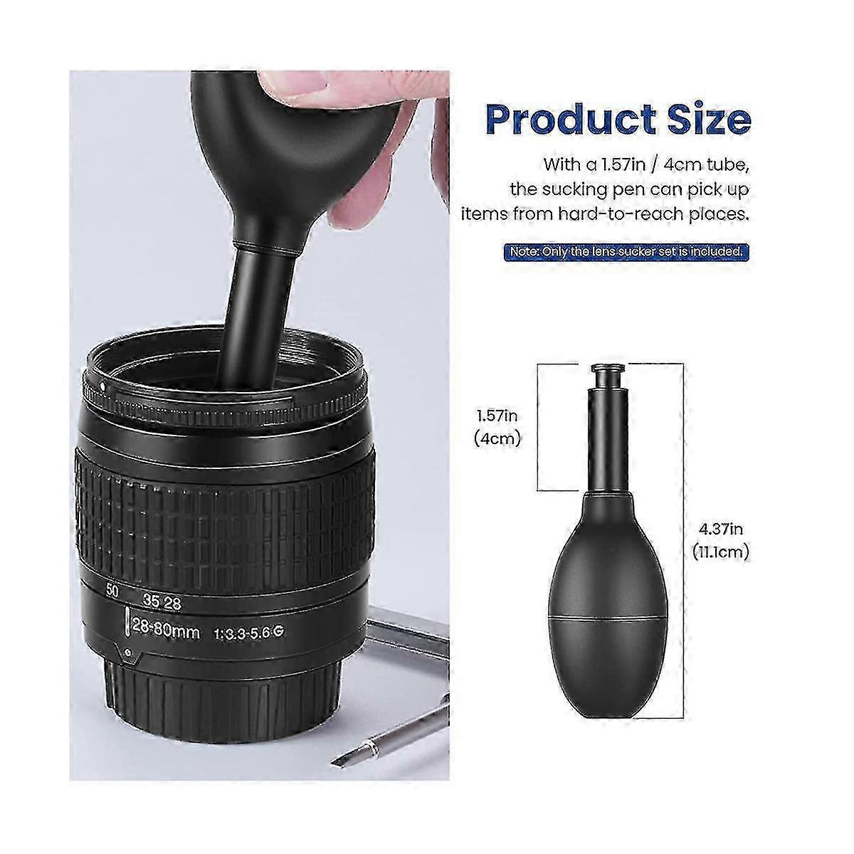 Lens Sucker Kit 8-in-1 With 7 Interchangeable Suction Cups Strong ...