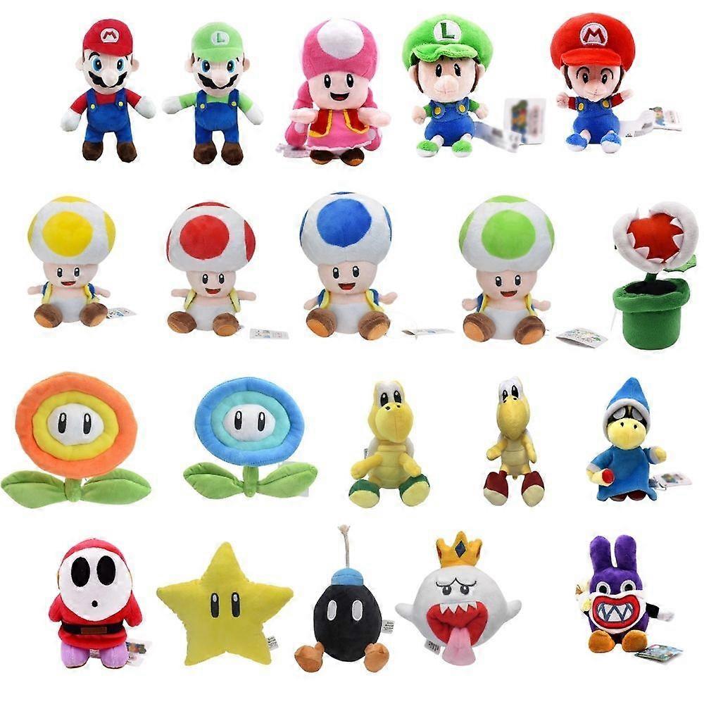 New Super Mario Bros Plush Toy Game Captain Toad Banktoad Mailtoad ...