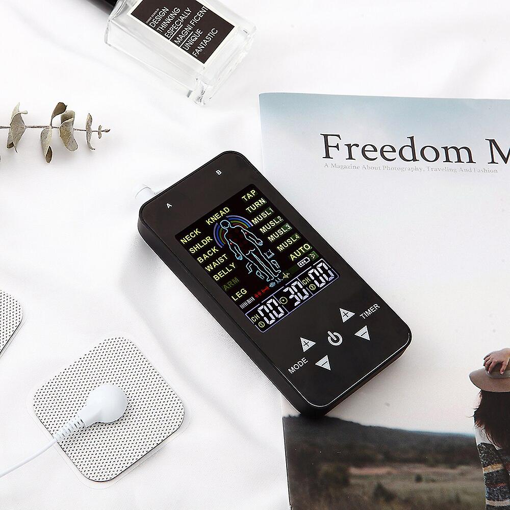 15 Modes Tens Machine Unit Eletric Compex Muscle Stimulator Ems ...