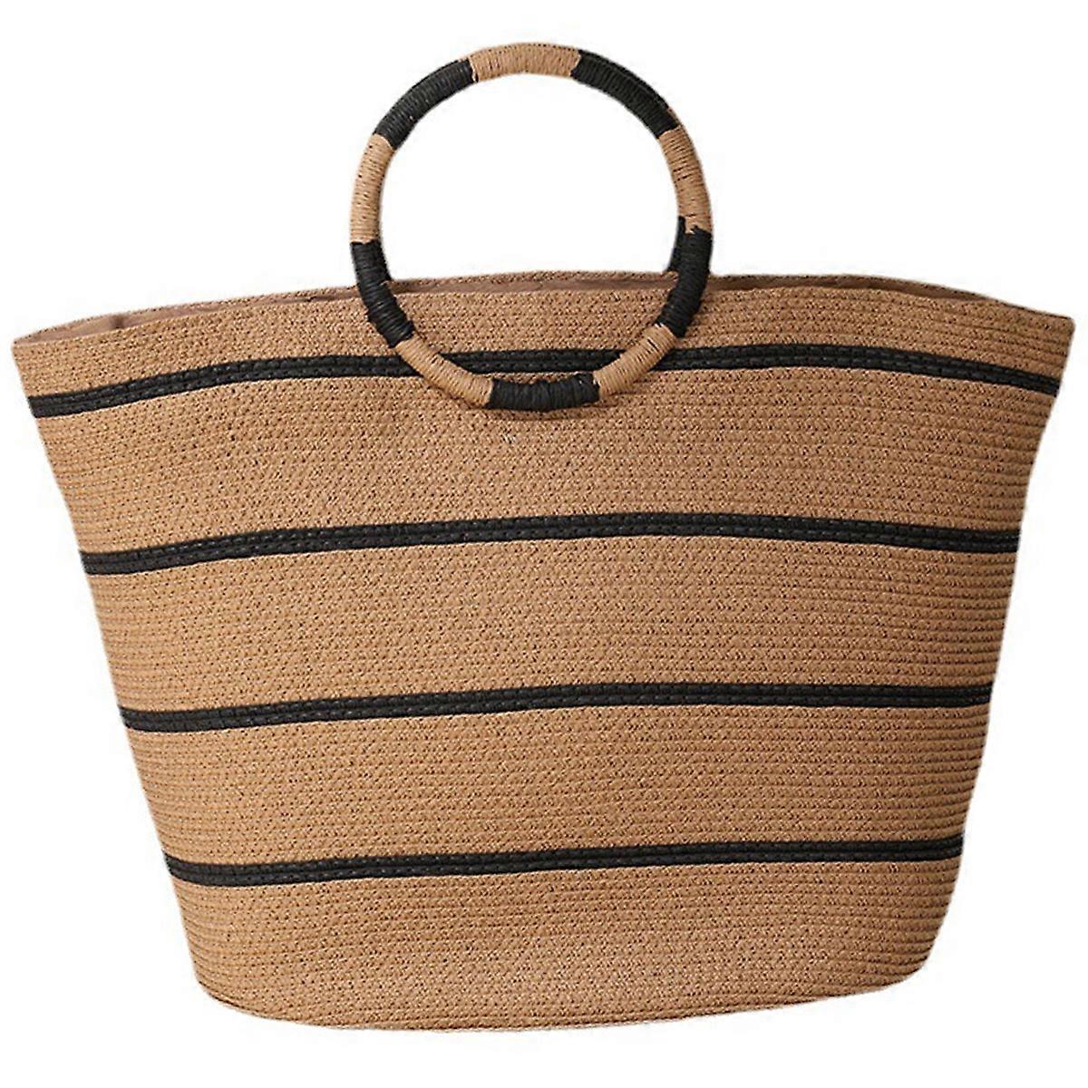 Straw Tote Bags for Women Straw Tote Summer Bag for Beach Straw Woven ...