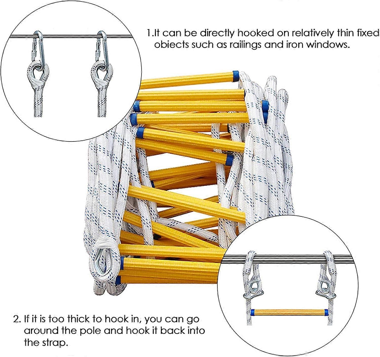 Fire escape ladder, rope ladder fire escape ladder, window ladder ...
