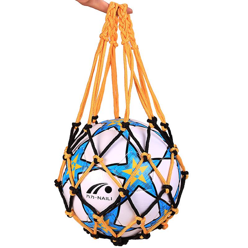 Ball Net Basketball Carry Bag Portable Mesh Reticule opbevaring taske ...