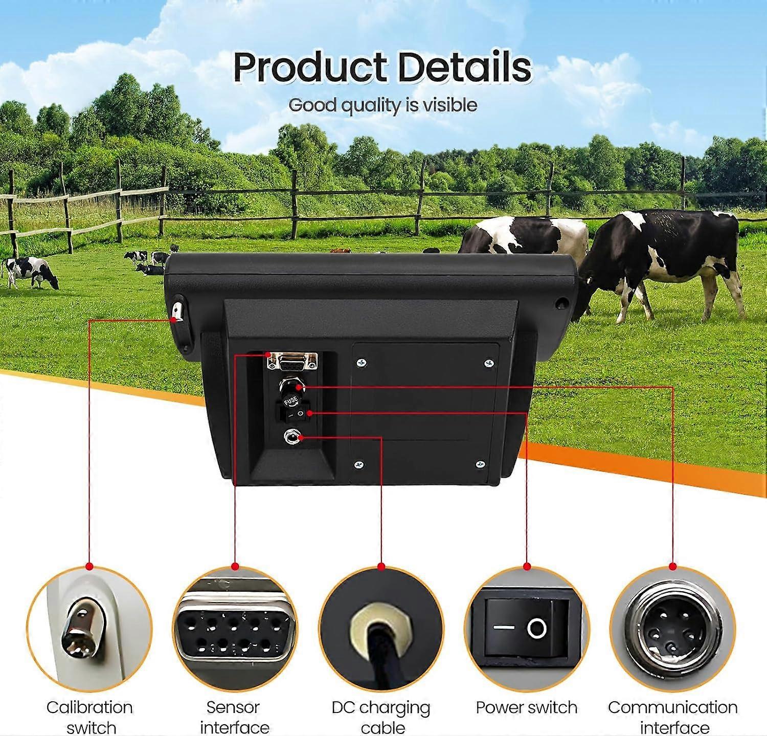 Precision Livestock Scale Kit Platform Scale Kit With Load Cell 5000 Kg ...