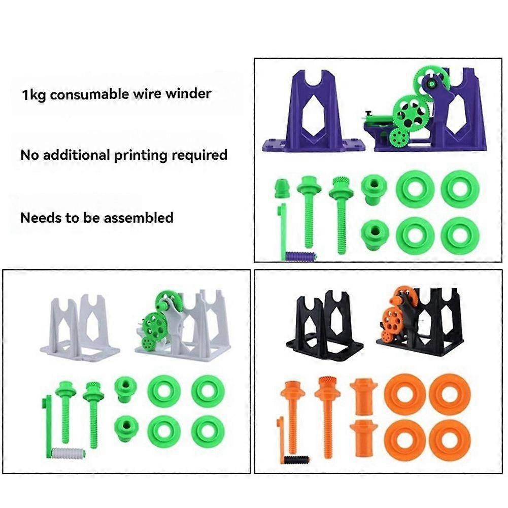 Filament Spool Winder for Bambu Lab P1S / X1 / X1C / P1P Assembled ...