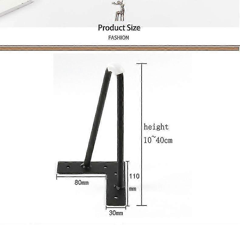 10cm-40cm Iron Table Legs Cabinet Feet Hairpin Desk Leg Metal Furniture ...