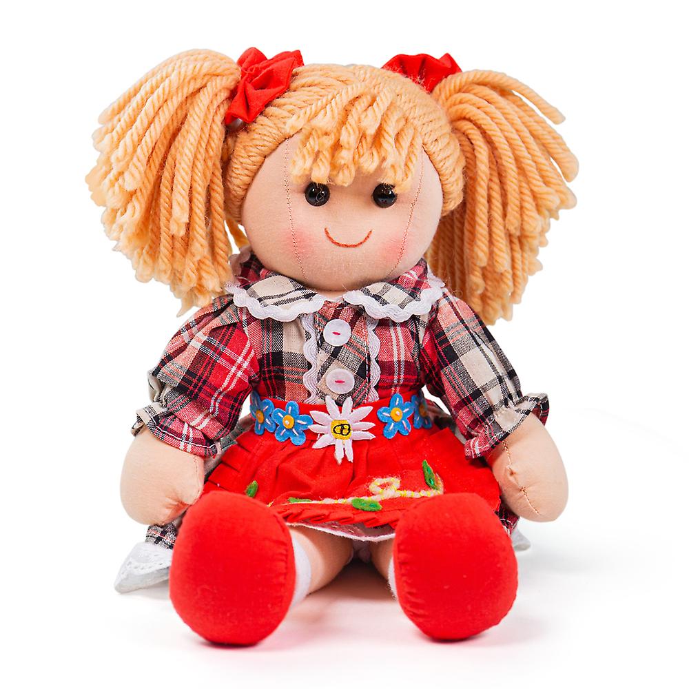 Bigjigs Toys Mandie Doll - MEDIUM Ragdoll Cuddly Toy | Fruugo US