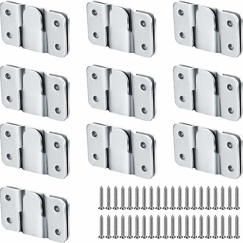 Concealed Mounting Bracket - 10 Pairs [20 pack] Picture Frame Hook ...