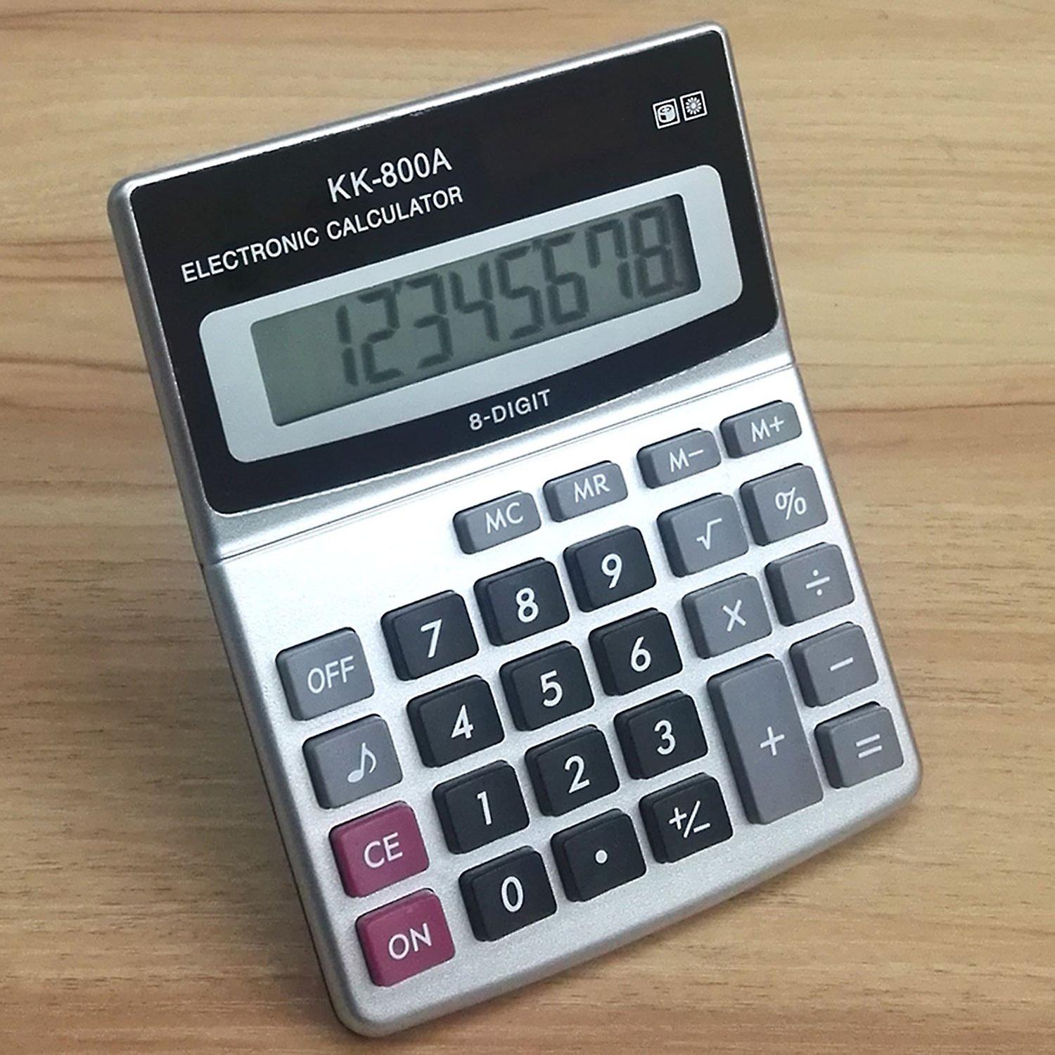 KK-800A Electronic Calculator Multifunctional Large Display Finance Function 8 Digits Desktop ...