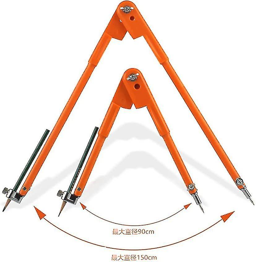 Professional Compass For Woodworking,large Diameter Adjustable Dividers ...
