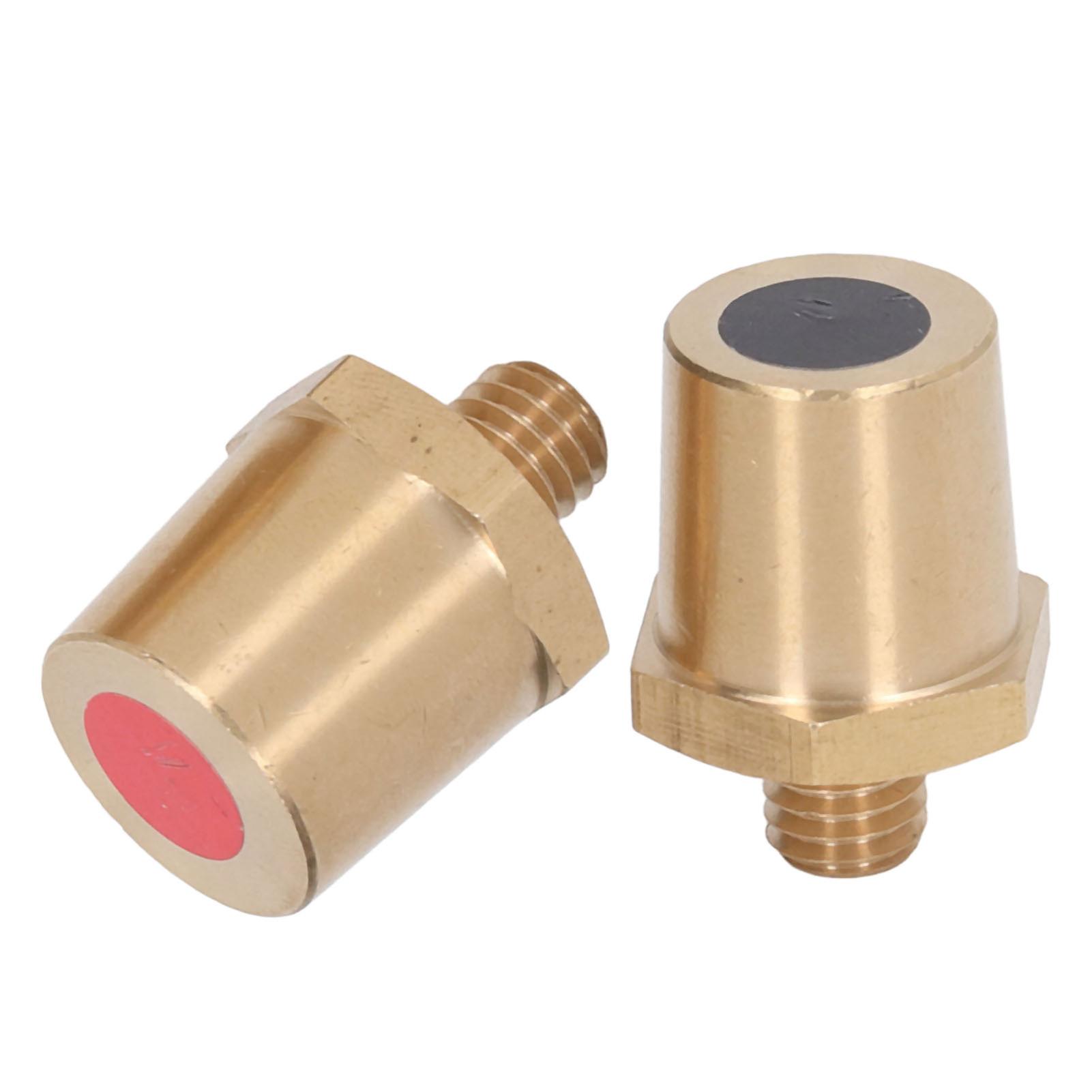 M8 Male Thread Brass Battery Terminal Charging Post Connector Positive ...