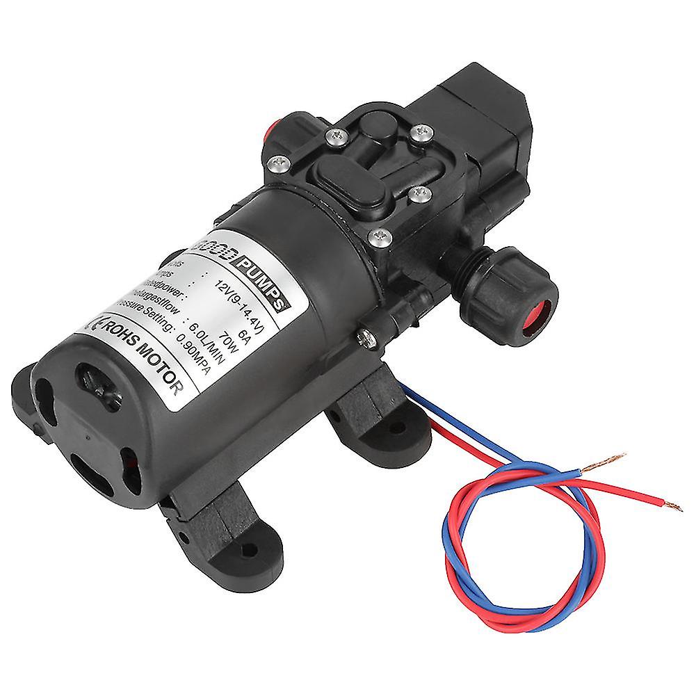 12V Water Pump, 12 Volt Water Pump, DC 12V 6A 70W Electric Water Pump, Self-Priming Water Pump ...
