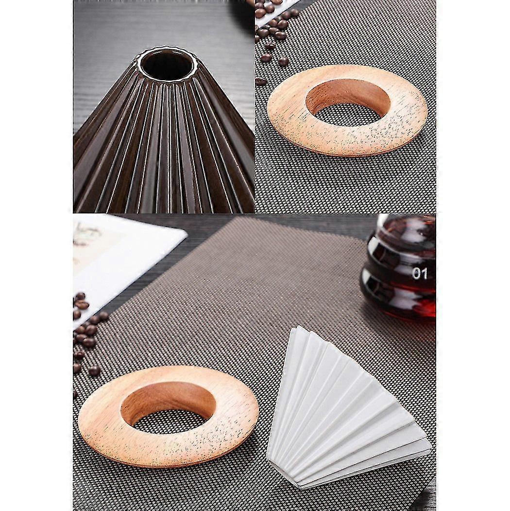 Coffee Filter Ceramic Pour over Coffee Dripper Set for Dripper ...